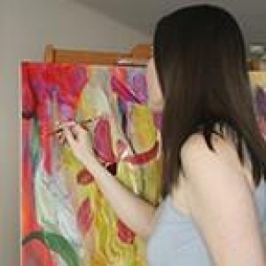 Adding an Isolation Coat to an Acrylic Painting