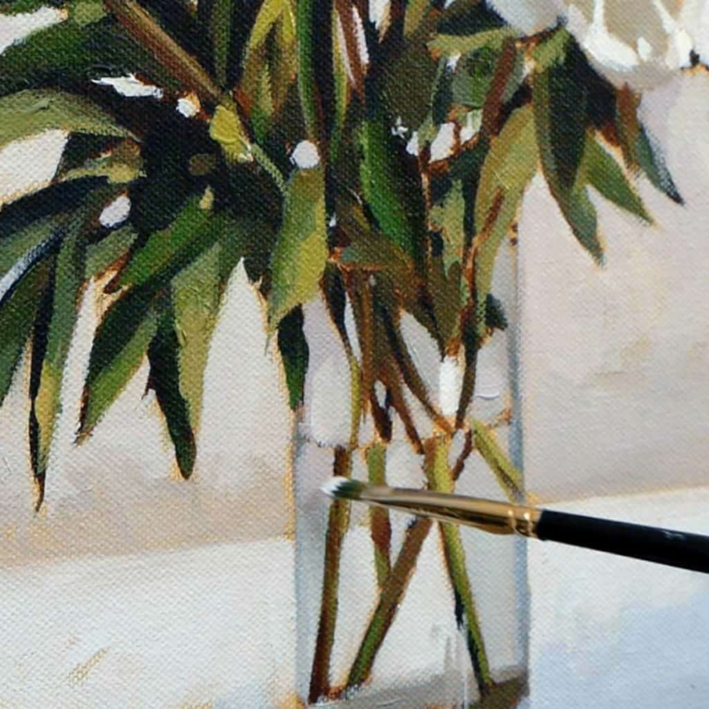 Floral Still Life Acrylic Painting for Beginners