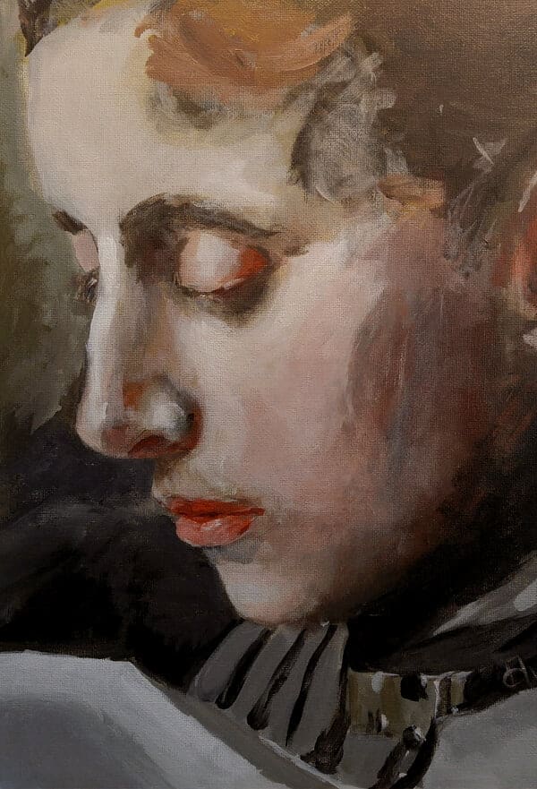 Student Success Stories - Acrylic Portrait - Will Kemp Art School