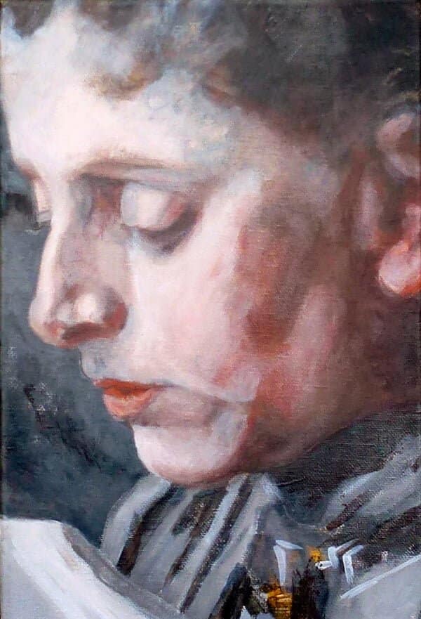Student Success Stories - Acrylic Portrait - Will Kemp Art School