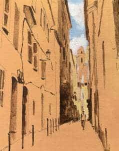 Painting Street Scenes with Acrylics - Will Kemp Art School