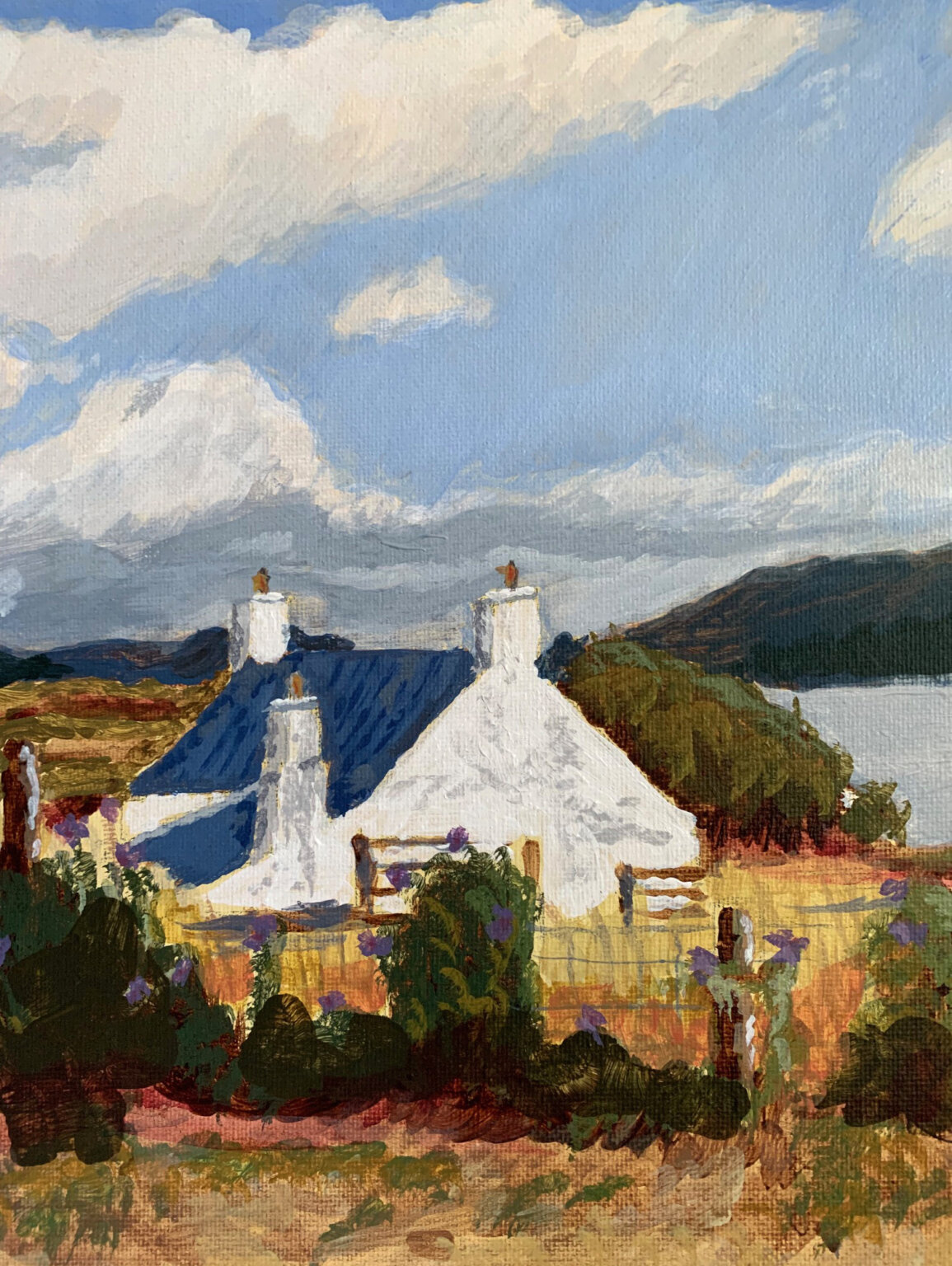 Student Success Stories - Scottish Croft - Will Kemp Art School